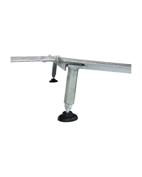 Terrace ramp with hinged part , 80 x 100 cm, 40 cm long