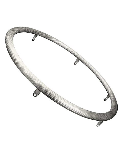 24" Spinergy TC Max pushrim, stainless steel